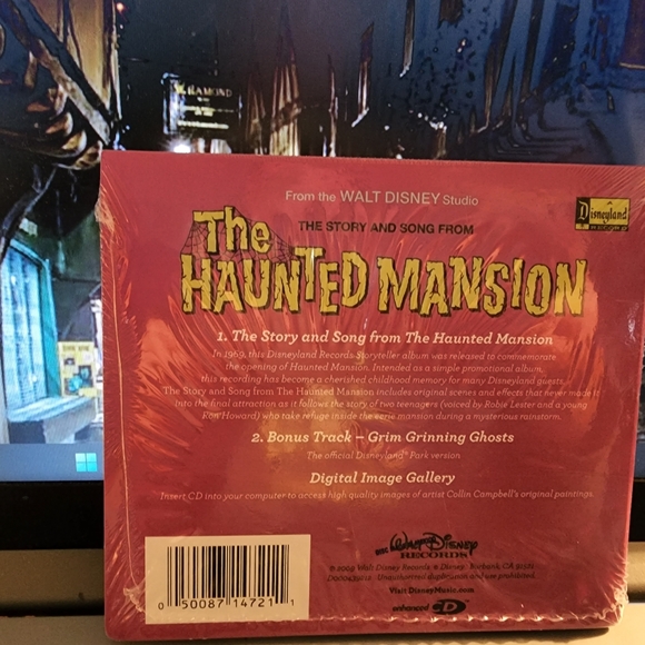 Disney | Media | Haunted Mansion Cd | Poshmark